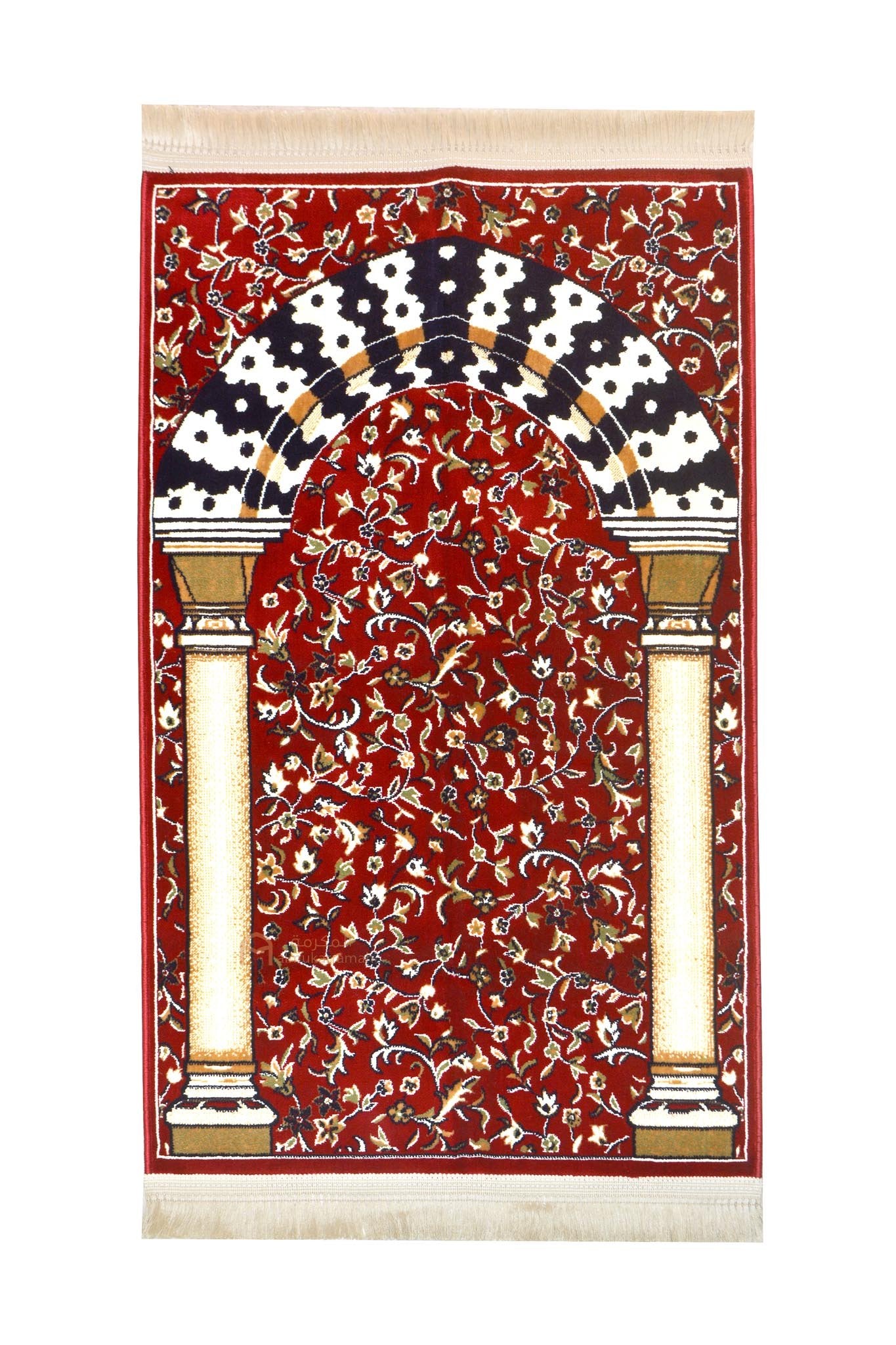 Al-rawdah patterns Mehrab soft prayer mat